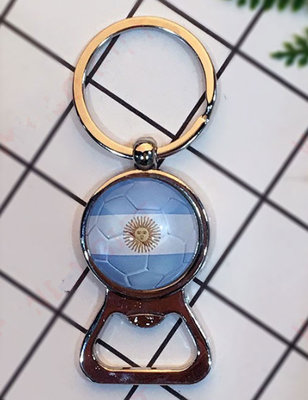 Russian 2018 World Cup National Flag Many countries choosing Football keychain
