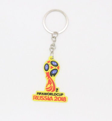 2018  soft key chain hanging Russian World Cup mascot Wolf  Zabivaka