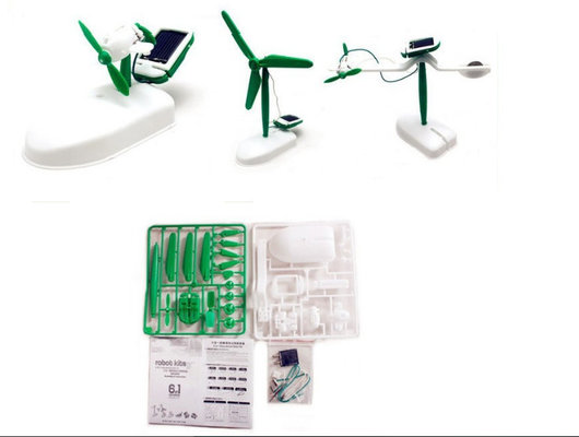 Solar energy creative assembling toy Assembled toy Solar energy creative assembling puzzle toy