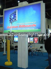 China Advertising Scrolling light box with pole supplier