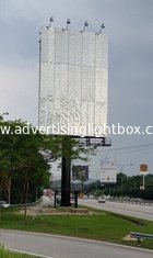 China Vertical Outdoor Advertising billboard galvanized steel structure supplier