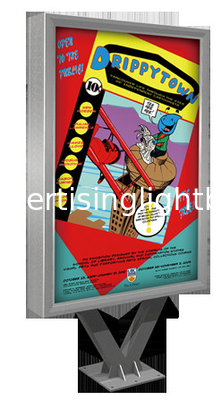 Scrolling Light box Mupi sign supplier