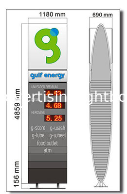 Gas Station digital billboard supplier