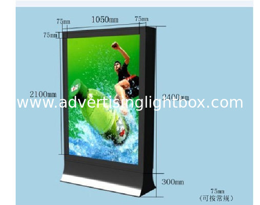 2017-6  Hot  Sale   Advertising Light Box with  Gabage Bin supplier