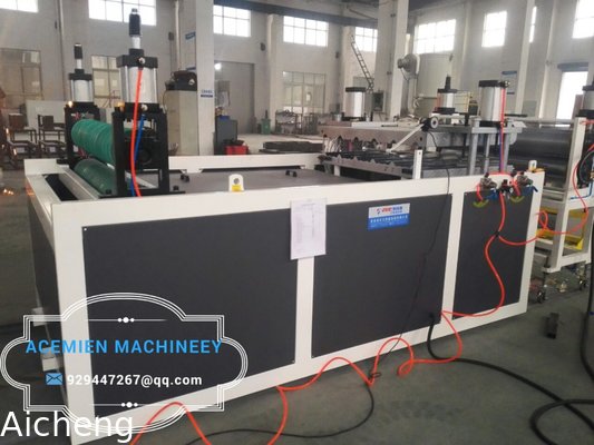 PVC ASA plastic roofing tile extrusion machine recycling machine