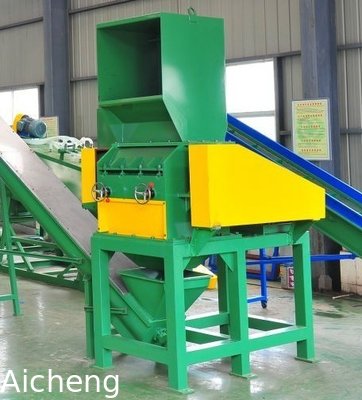 plastic crush crusher crushing grinder grinding machine for waste pet bottle, ldpe lldpe plastic film