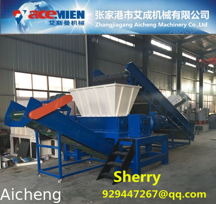 Waste Rubber Tyre Recycle Machine  Used Tire Recycling Plant  CE Waste Tire Shredder tire crusher machine