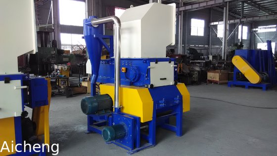 High quality PPPE RUBBER PET single shaft shredder machine waste shredder machine PE PP film shreedering