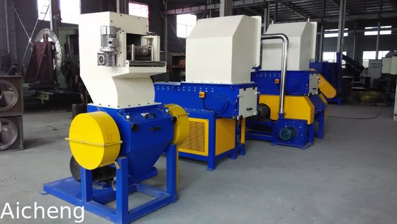 Famous brand single shaft shredder machine Waste plastic crusher  machine PE PP film crusher shreeder machinery