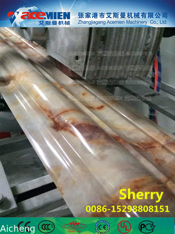 PVC artificial marble profile making machine extrusion machine Marble profile Production Line