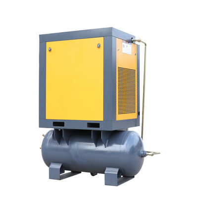 Tank and air dryer mounted rotary screw air compressor supplier