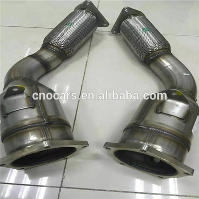 Three Way Car Catalytic Converter Shell for Porsche Cayenne Turbo Cleaner 955113021BX 955113022BX supplier