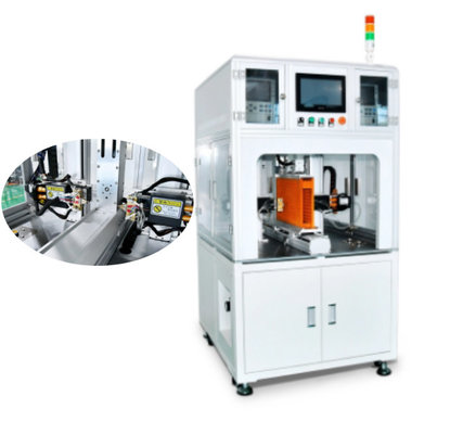 High Accuracy Single Side Fully Automatic Rotary Head battery Welding  machine