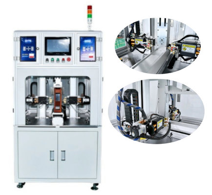 High Accuracy Single Side Fully Automatic Rotary Head battery Welding  machine
