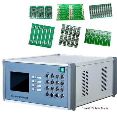 1-10 series Li Ion Battery Pack Protecting Board series 8s PCB Tester with Overcharge Overdischarge Protection Voltage Range For bms testing