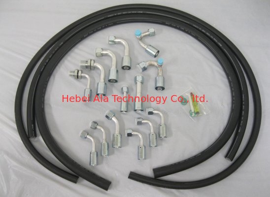Hydraulic Hose Crimping Machine A/C Hose Crimper Tool Kit