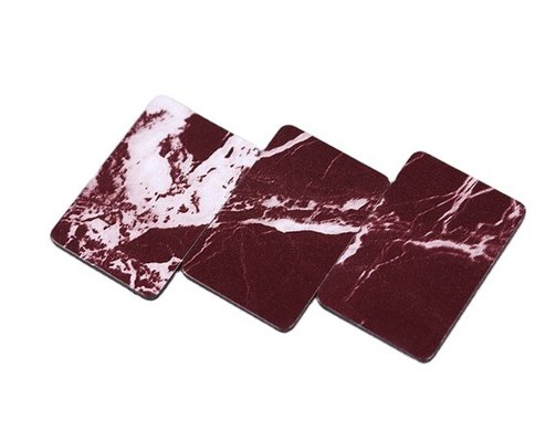 High Quality Exterior Weather Board Facade Marble Aluminium Composite Panel