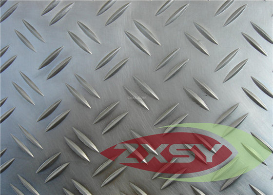 3003 Hydrophilic Professional Embossed Aluminium Sheet Hot Rolled