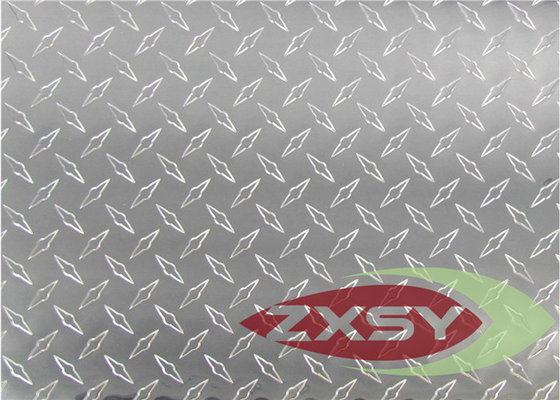 Thin Embossed Aluminium Sheet Corrosion Resistance For Roofing