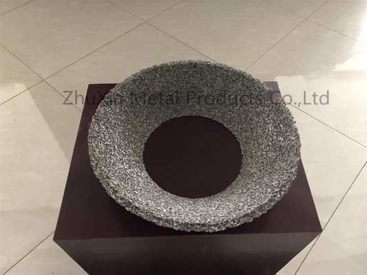Automotive Aluminum Metal Foam Profiled Parts Porosity 75 % - 90 %