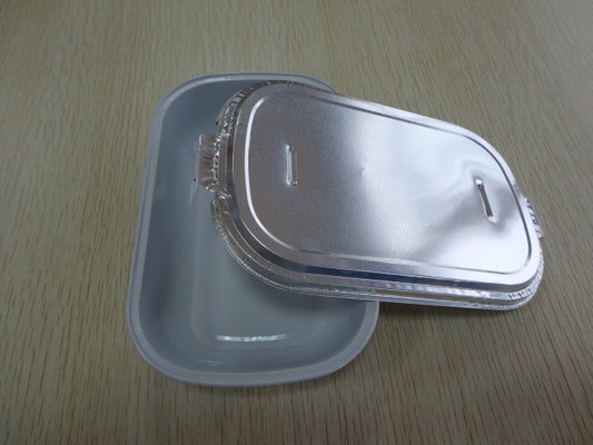 Coated Large Stoneware Foil Casserole Dishes Aviation For Inflight Catering