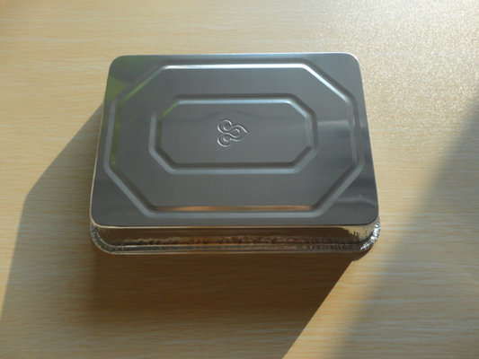 Aluminum Foil Disposable Casserole Dish Food Grade For Lunch , Eco-Friendly