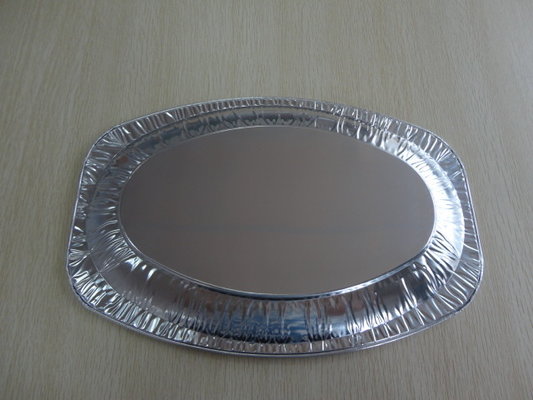 Oval Disposable aluminum foil serving trays frozen Turkey aluminum foil roasting pan