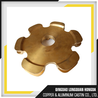 Customized Brass Alloy Die Casting Parts , CNC Machining Custom Brass Casting