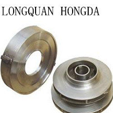 Size Customized Bronze / Brass Impeller Pump Precision Casting For Water Pump