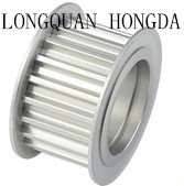 High Precision Aluminum Belt Pulleys Customized CNC Machined Aluminum Parts