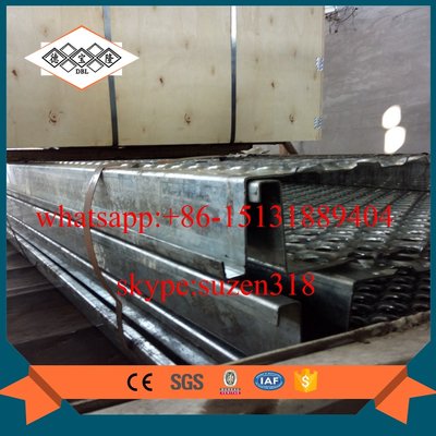 perforated safety grating / perf o grip / steel gratings for roof and floor