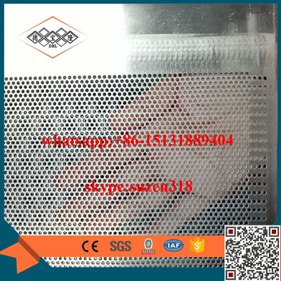 aluminum perforated acoustic ceiling panel for building decoration