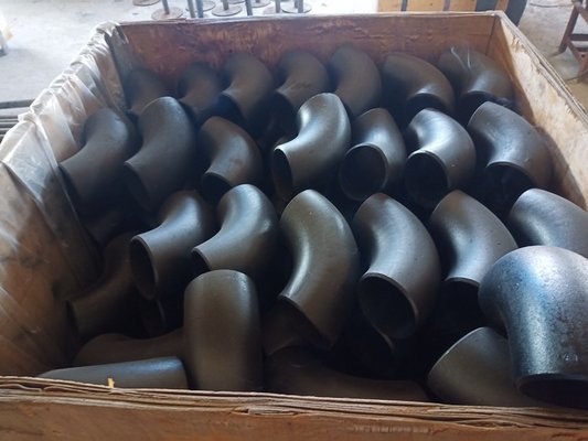 A234 WPB 90 degree long radius carbon steel pipe fittings elbow/304L 316L Stainless Steel Pipe Fittings Long Radius