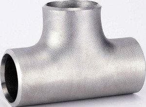 Pipe Fittings ASME B16.9 Seamless pipe sch40 steel equal tee/Carbon Steel Pipe Fittings Welding Equal Tee