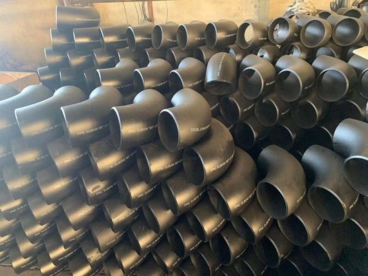 Carbon steel butt-welded pipe fittings elbow/90 Degree Pipe Fittings stainless steel elbow DN150 sch80 long radius Elbow