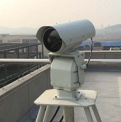 High Resolution PTZ IP Thermal Imaging Camera with 4.3km Human Detection Distance