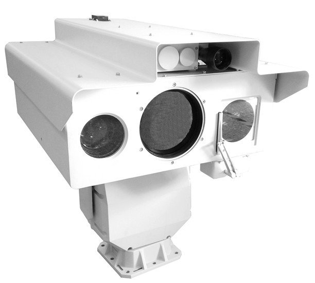 16km Border Defense Long Range Multi Sensor Surveillance System with 10km Laser Range Finder