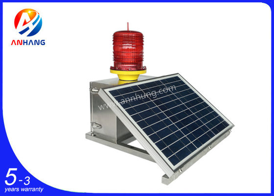 Solar powered aviation obstruction light/solar warning marking light/solar obstruction light