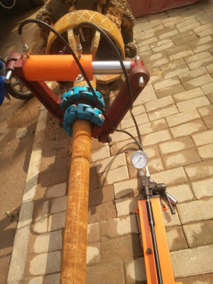 HDD Make Up and Break Out hydraulic power tong