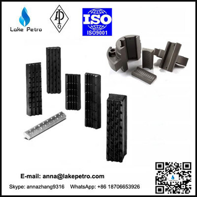 API Hydraulic power tong insert casing tong dies and parts ramp in wellhead tool spare part