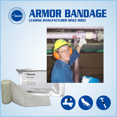 Industrial Black Pipe Repair Bandage Kits with Waterproof Feature Pipe Fix Tape