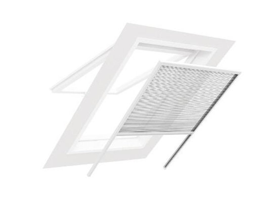 Environmental Friendly Pleated Window Screen With Easy Installation