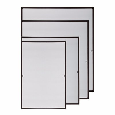 Fiberglass Mesh Window Screen Frame , Powder Coated Aluminum Fly Screen Frame