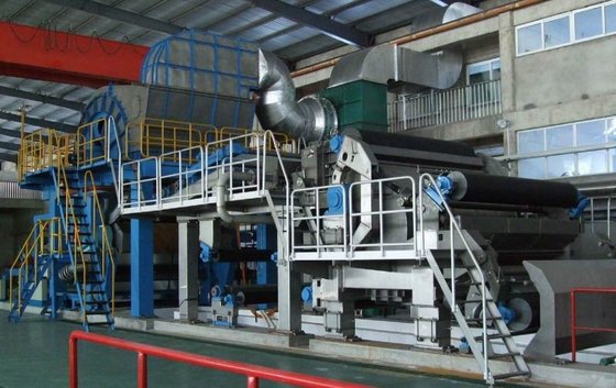 Paper Mill Waste Paper Recycling Machine Toilet Paper Making Machine Fourdrinier Tissue Paper Machine