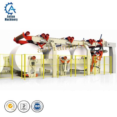 Toilet Paper Winding Machine Pope Reel For Paper Machine Waste Paper Recycling Equipment Reeling Machine