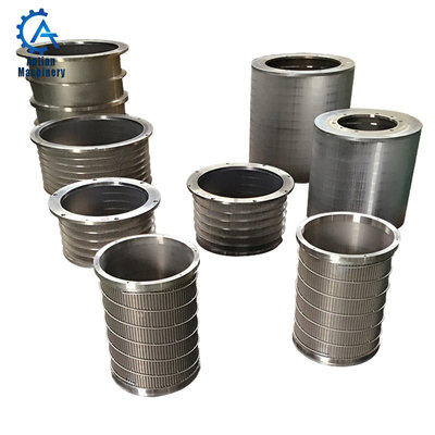 Notebook Making Machine Pressure Screen Basket Stainless Steel Screen Basket For Toilet Paper Machine