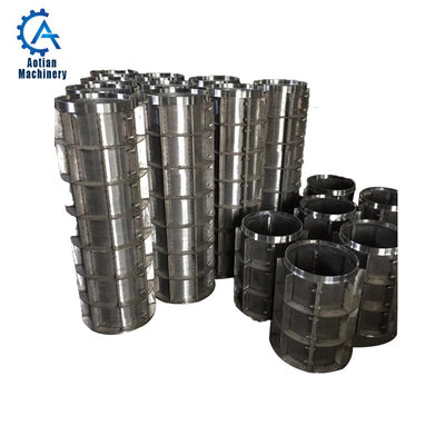 Notebook Making Machine Pressure Screen Basket Stainless Steel Screen Basket For Toilet Paper Machine