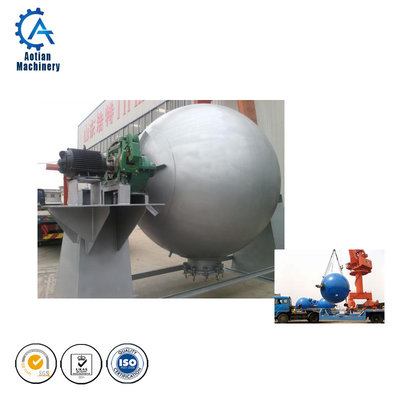 Factory Direct Spherical Digester Pulp Equipment Rotary Spherical Digester For Making Toilet Paper