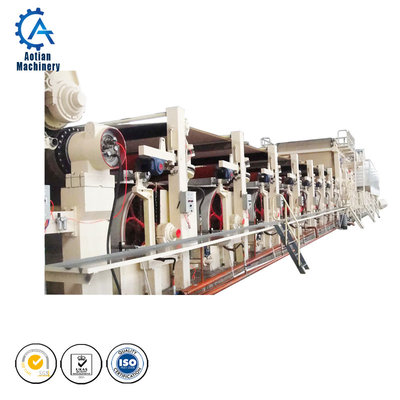 Second Hand Kraft Paper Making Machine Corrugated Cardboard Machine Fourdrinier Fluting Paper Machine