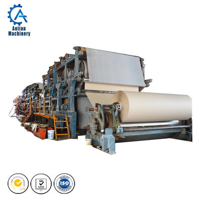 Second Hand Kraft Paper Making Machine Corrugated Cardboard Machine Fourdrinier Fluting Paper Machine